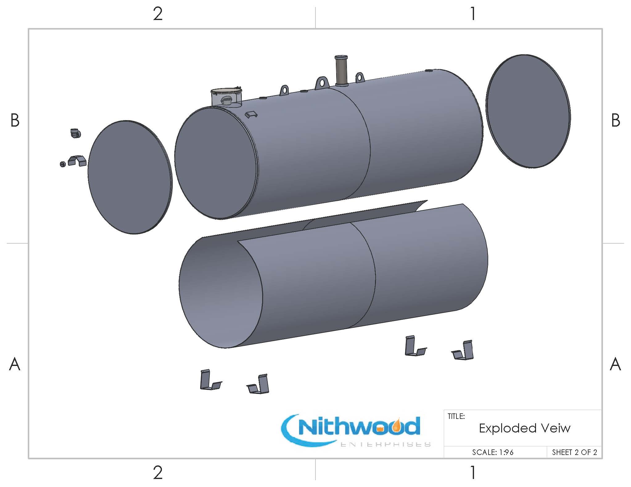 Nithwood Fuel Tanks - 1000 Double Wall